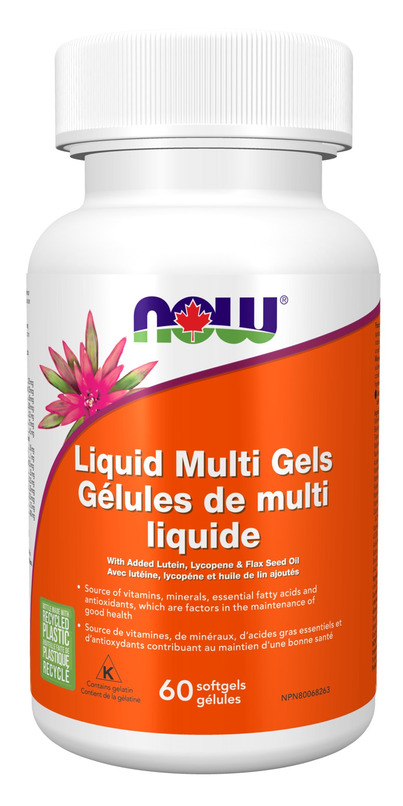 Buy NOW Liquid Multi Gels with Flax Oil Softgels at Well.ca | Free ...