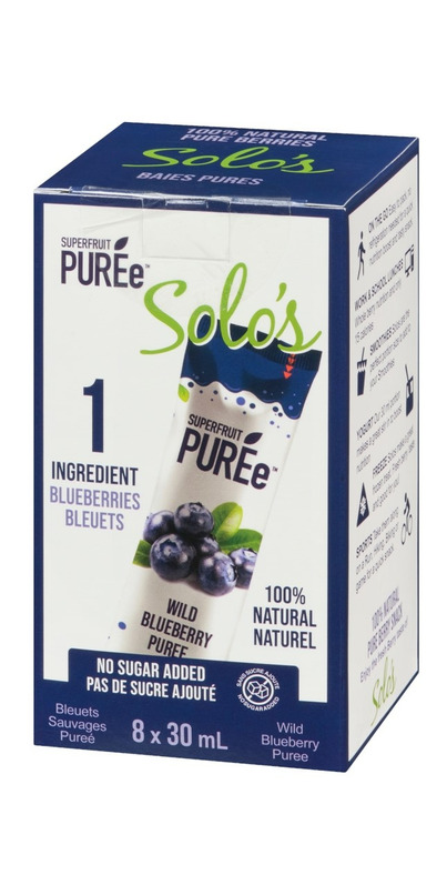 Buy Superfruit PUREe Wild Blueberry Solos at Well.ca | Free Shipping ...