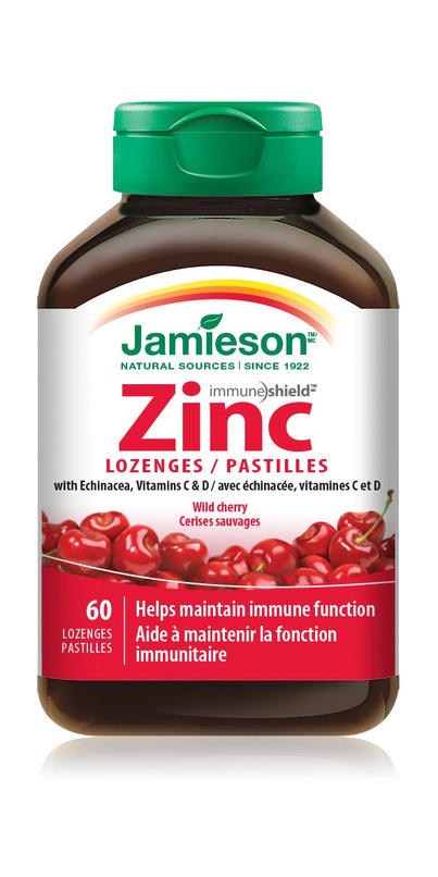 Buy Jamieson Zinc Lozenges Wild Cherry at Well.ca | Free Shipping $35 ...