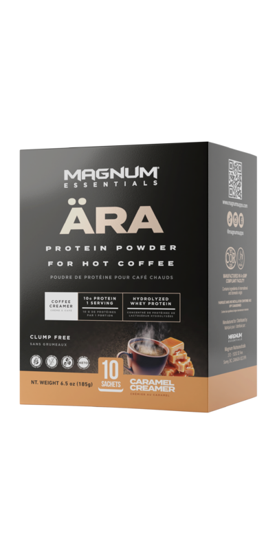 Buy Magnum Essentials ARA Protein Powder for Hot Coffee Caramel Creamer ...