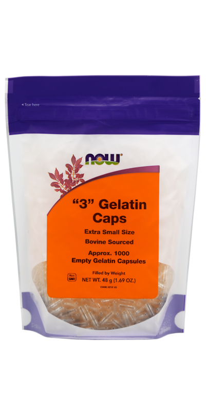 Buy NOW Foods Gelatin Caps - 3 at Well.ca | Free Shipping $35+ in Canada
