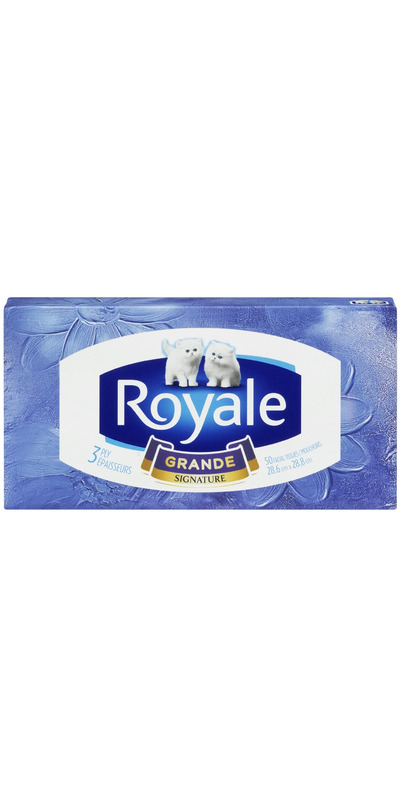 Buy Royale Grande Signature 3-Ply Facial Tissues at Well.ca | Free ...