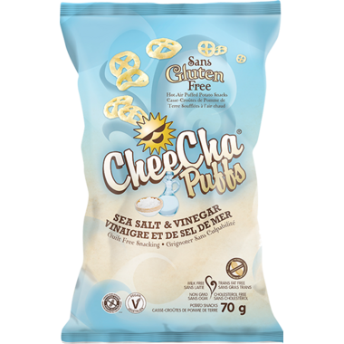 Buy CheeCha Potato Puffs Sea Salt & Vinegar at Well.ca | Free Shipping ...