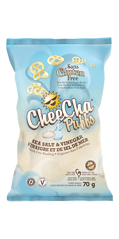 Buy CheeCha Potato Puffs Sea Salt & Vinegar at Well.ca | Free Shipping ...
