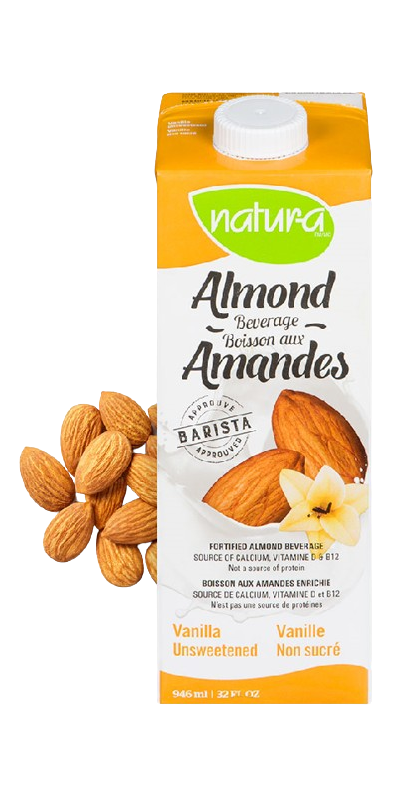 Acheter le lait d'amande Natura non sucré à la vanille chez Well.ca ...