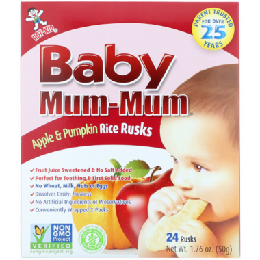 Buy Baby Mum-Mum Apple and Pumpkin Rice Rusks at Well.ca | Free ...