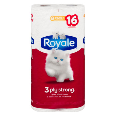 Buy Royale Bathroom Tissue 3 Ply Double Rolls at Well.ca | Free ...