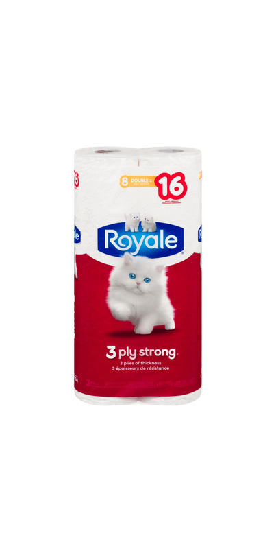 Buy Royale Bathroom Tissue 3 Ply Double Rolls at Well.ca | Free ...
