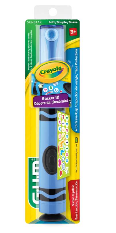 Buy GUM Crayola Kids' Power Electric Toothbrush at Well.ca | Free ...