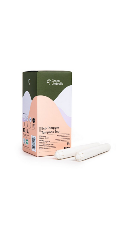 Buy Green Umbrella Eco Tampons with Applicator Super Plus at Well.ca ...