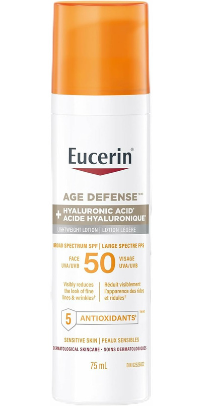 Buy Eucerin Sun Age Defense Face Sunscreen SPF 50 at Well.ca | Free ...