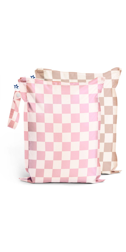 Buy Tiny Twinkle Wet Bags Checkers Pink Beige at Well.ca | Free ...