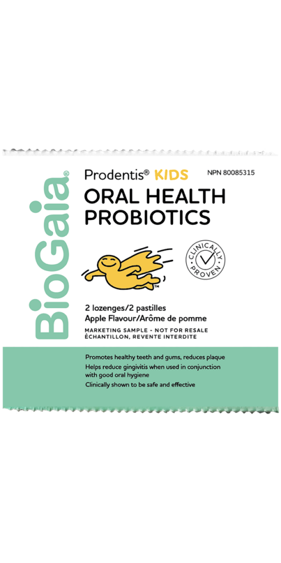 Buy BioGaia Prodentis Kids Oral Probiotic Apple Sample at Well.ca ...