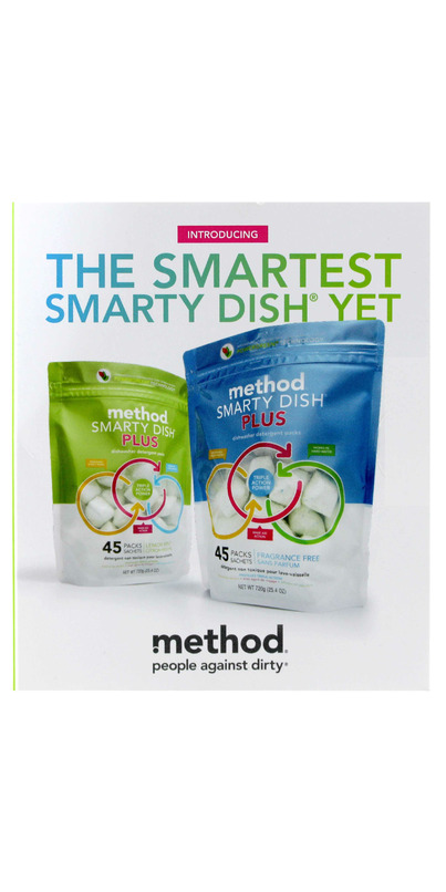 Buy Method Smarty Dish Plus Dishwasher Detergent Pack Sample at Well.ca ...
