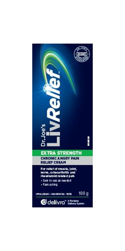 Buy LivRelief Extra Strength Chronic Angry Pain Relief Cream from ...