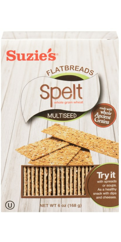 Buy Suzie's Flat Bread Crackers Spelt Multiseed at Well.ca | Free ...