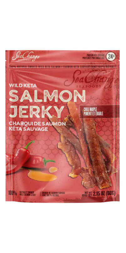 Buy SeaChange Seafoods Wild Keta Salmon Jerky Chili Maple at Well.ca ...
