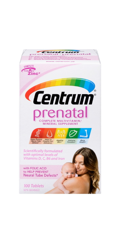 Buy Centrum Prenatal Complete Multivitamin at Well.ca | Free Shipping ...