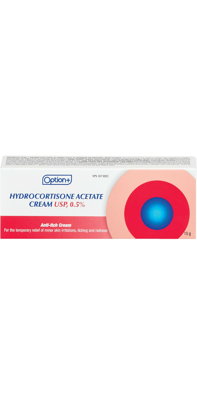 Buy Option+ Hydrocortisone Acetate Cream USP, 0.5% at Well.ca | Free ...