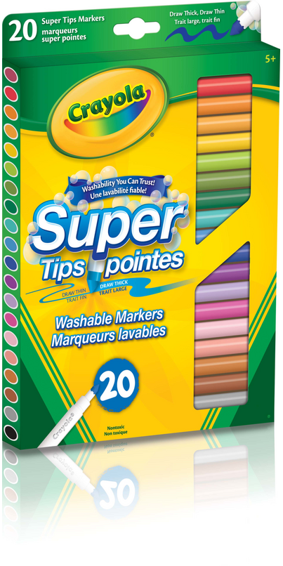 Buy Crayola Super Tips Washable Markers at Well.ca | Free Shipping $35 ...