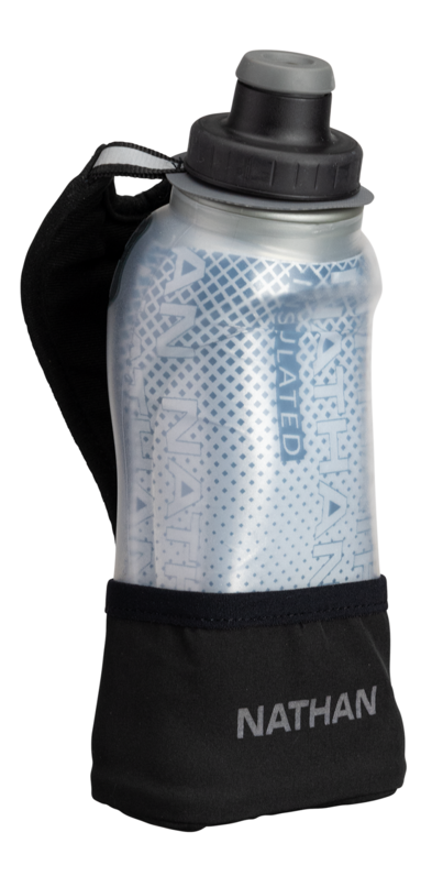 Buy Nathan Quick Squeeze Lite Insulated Water Bottle Black/Marine Blue ...