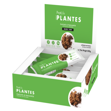 Buy ProtiLife Plant-Based Cocoa & Pecans Protein Bar Case at Well.ca ...