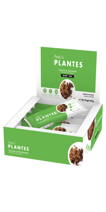 Buy ProtiLife Plant-Based Cocoa & Pecans Protein Bar Case at Well.ca ...