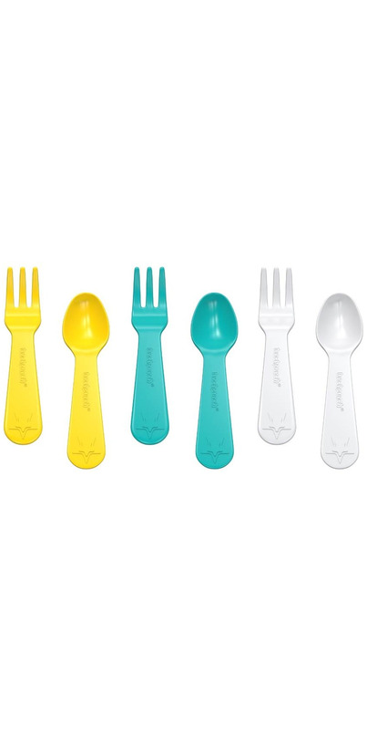 Buy Lunch Punch Fork and Spoon Sets Yellow at Well.ca | Free Shipping ...