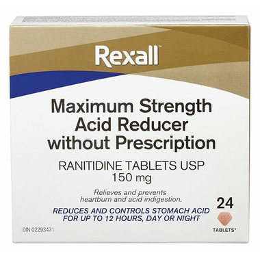 Buy Rexall Maximum Strength Acid Reducer 150mg at Well.ca | Free ...