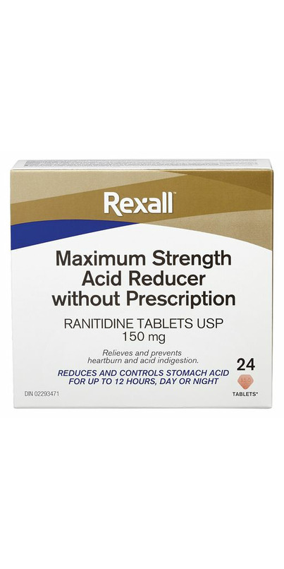 Buy Rexall Maximum Strength Acid Reducer 150mg at Well.ca | Free ...