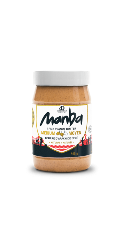 Buy Manba Natural Medium Spicy Peanut Butter at Well.ca | Free Shipping ...