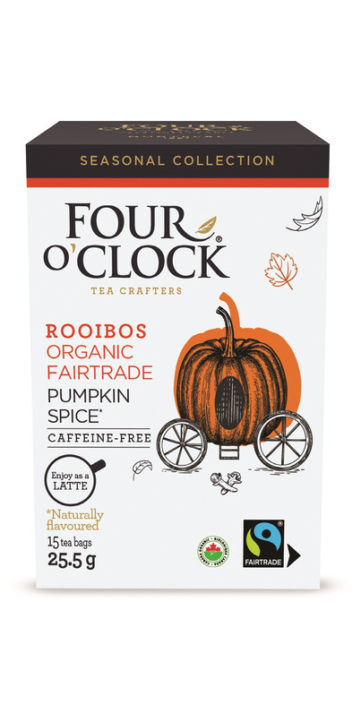 Buy Four O'Clock Organic Rooibos Tea Pumpkin Spice at Well.ca | Free ...