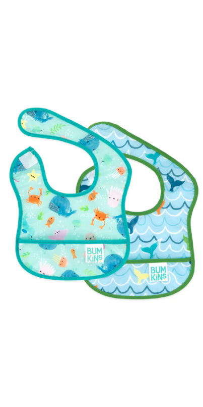 Buy Bumkins Starter Bib Pack Ocean Life + Whale Tail at Well.ca | Free ...