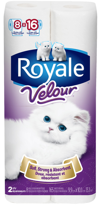 Buy Royale Velour 2-Ply Bathroom Tissue at Well.ca | Free Shipping $35 ...