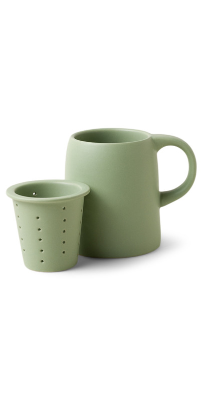 Buy Good Citizen Coffee Co. Ceramic Tea Infuser Mug Sage at Well.ca ...