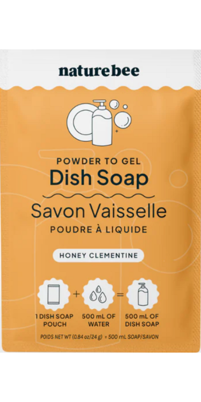 Buy Nature Bee Powder To Gel Dish Soap Honey Clementine at Well.ca ...