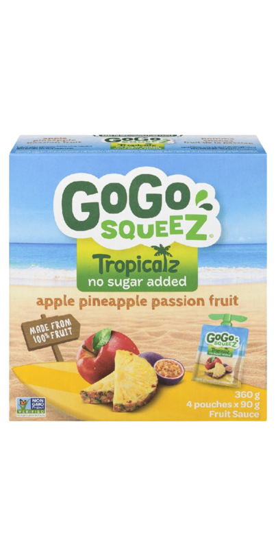 Buy Gogo Squeez Apple Pineapple Passion Fruit Fruit Sauce at Well.ca ...