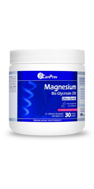 Buy CanPrev Magnesium Bis-Glycinate 250 Ultra Gentle Juicy Blueberry at ...