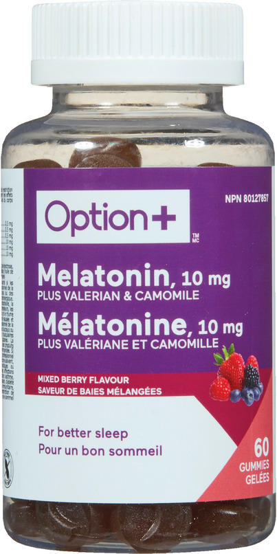Buy Option+ Melatonin 10mg Gummies Mixed Berry at Well.ca | Free ...