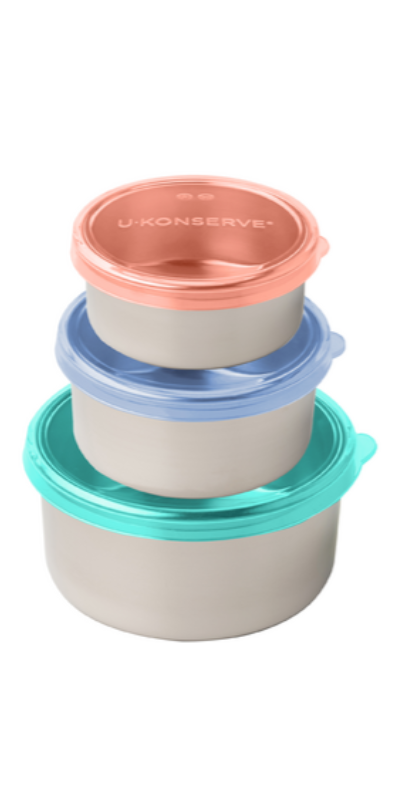 Buy U-Konserve Stainless Steel Containers Nesting Trio Tropical at Well ...
