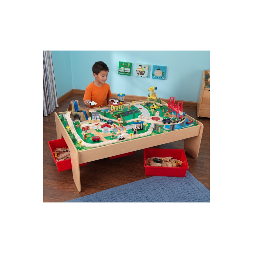 Buy KidKraft Waterfall Mountain Train Set & Table at Well.ca | Free ...