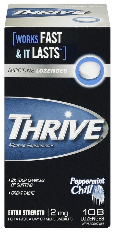 Buy Thrive Lozenges Nicotine Replacement Peppermint Chill at Well.ca ...