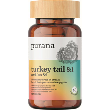 Buy Purana Turkey Tail 8:1 Extract at Well.ca | Free Shipping $35+ in ...