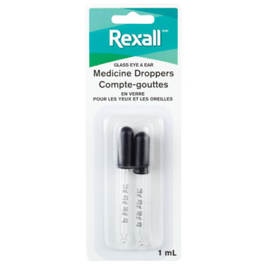 Buy Rexall Glass Eye & Ear Medicine Droppers at Well.ca | Free Shipping ...