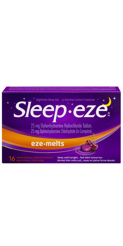 Buy Sleep-eze Eze-Melts Night Time Sleep Aid at Well.ca | Free Shipping ...