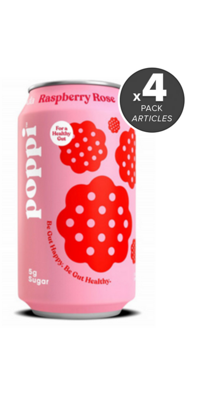 Buy Poppi Soda Raspberry Rose Bundle at Well.ca | Free Shipping $35+ in ...