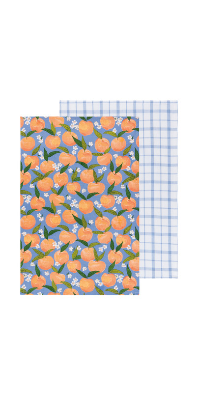 Buy Now Designs By Danica Dishtowels Set Peaches at Well.ca | Free ...