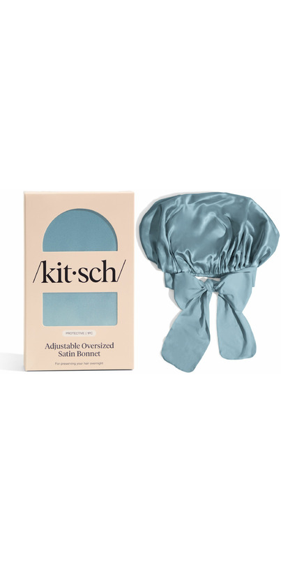 Buy Kitsch Adjustable Oversized Satin Bonnet Haze Blue at Well.ca ...