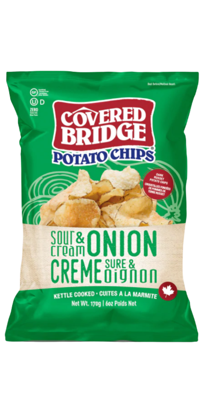 Buy Covered Bridge Sour Cream & Onion Potato Chips at Well.ca | Free ...