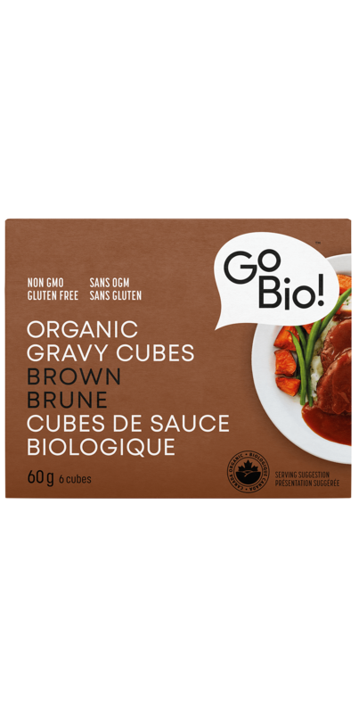 Buy GoBIO! Organic Brown Gravy Cubes at Well.ca | Free Shipping $35+ in ...
